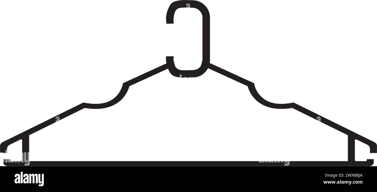 Hangers icon logo, vector design illustration Stock Vector Image & Art ...