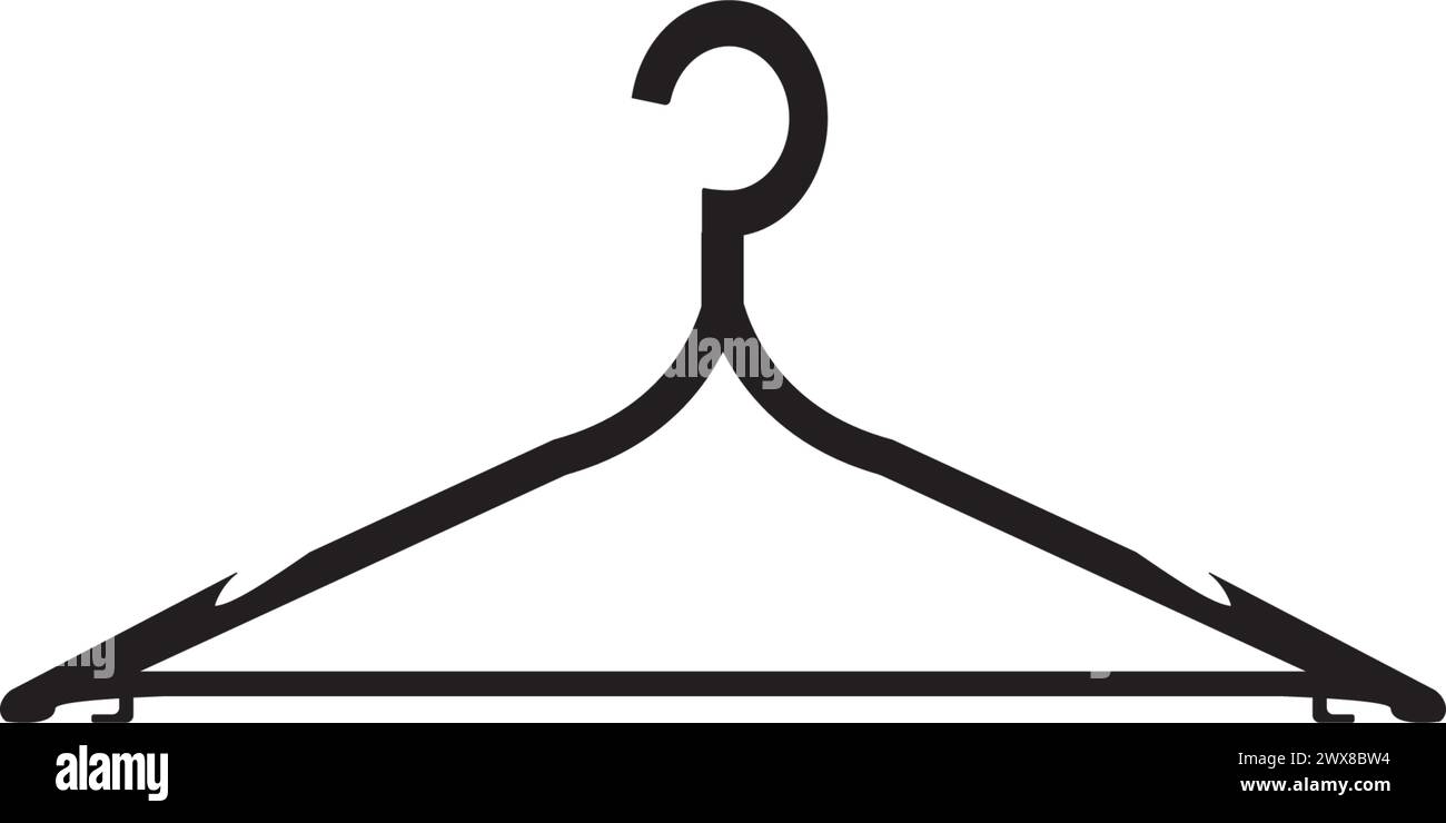 Hangers icon logo, vector design illustration Stock Vector Image & Art ...