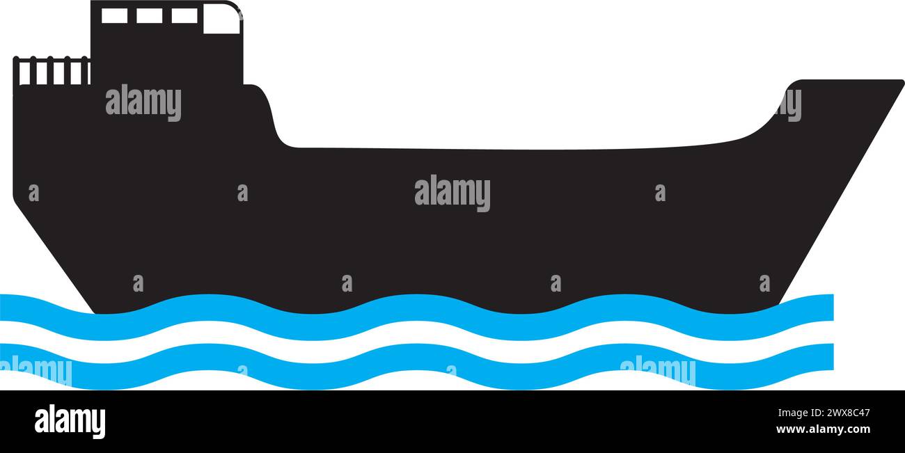 Ship icon logo, vector design illustration Stock Vector Image & Art - Alamy