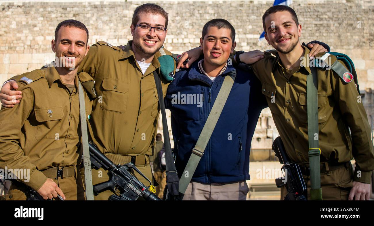 Portrait of soldiers, Induction ceremony for new graduates of the IDF ...