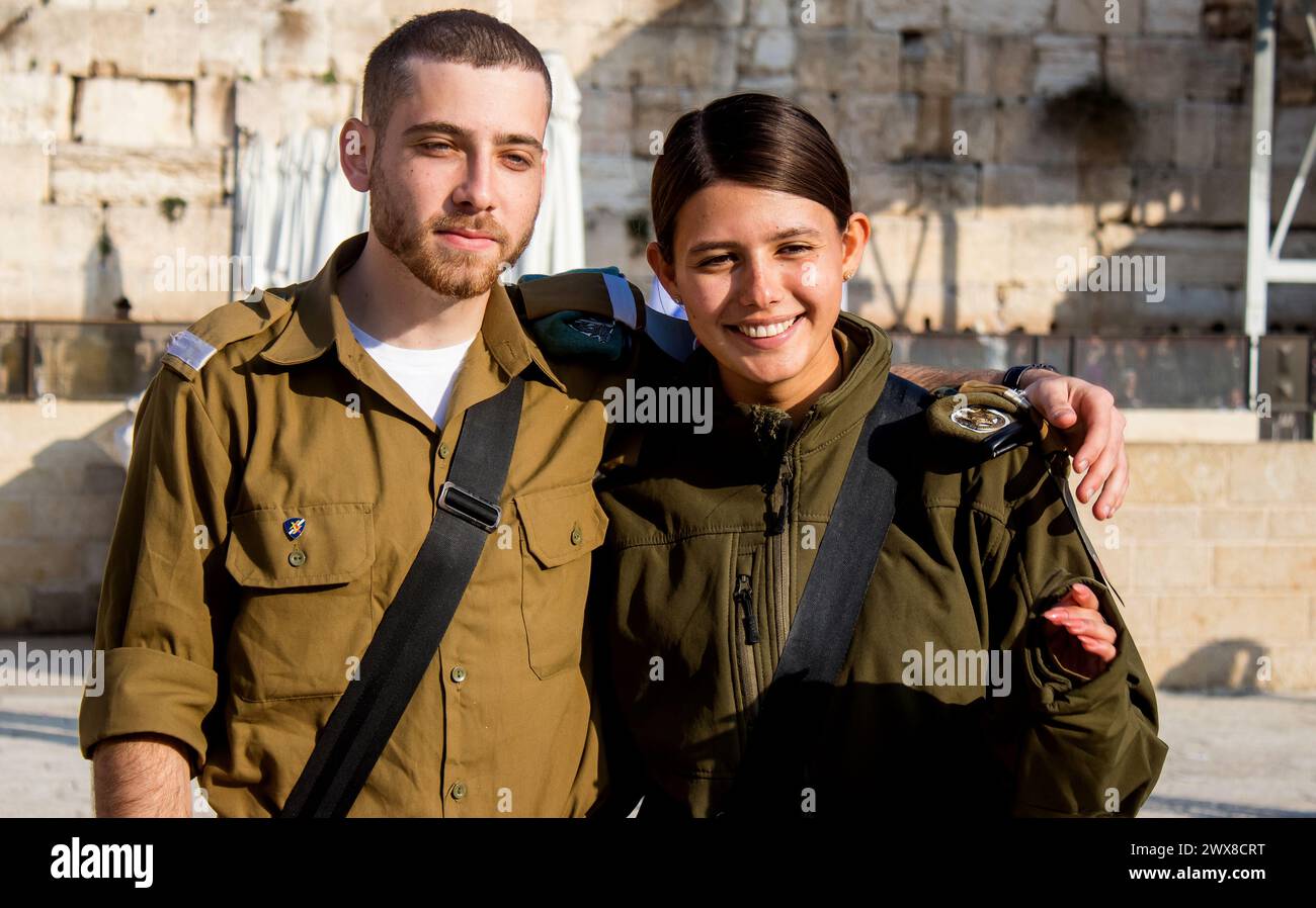 Portrait of soldiers, Induction ceremony for new graduates of the IDF ...