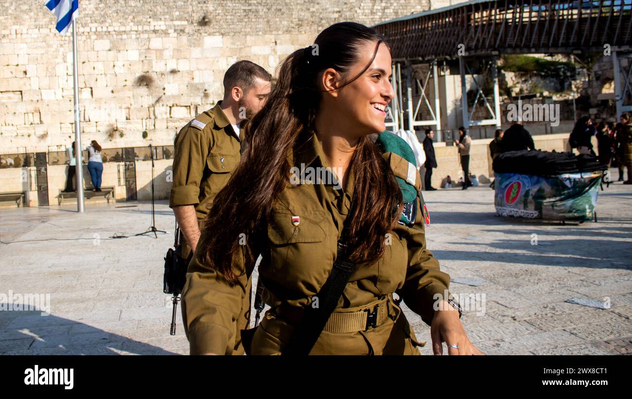 Portrait of soldiers, Induction ceremony for new graduates of the IDF ...