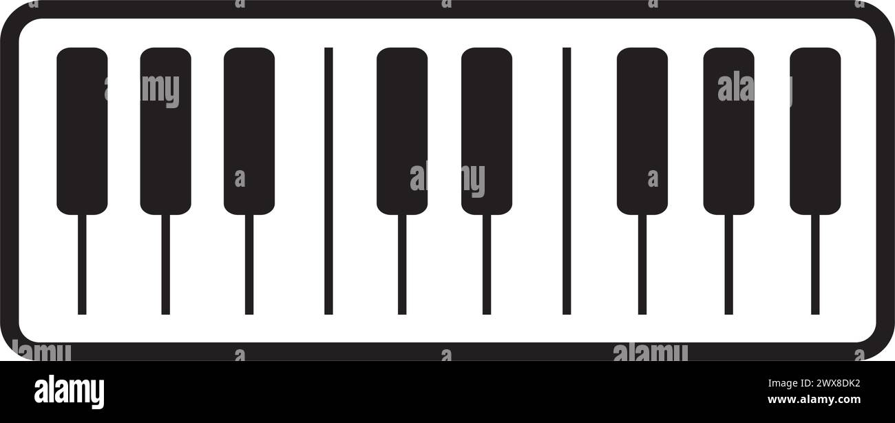 piano icon vector illustration symbol design Stock Vector Image & Art ...