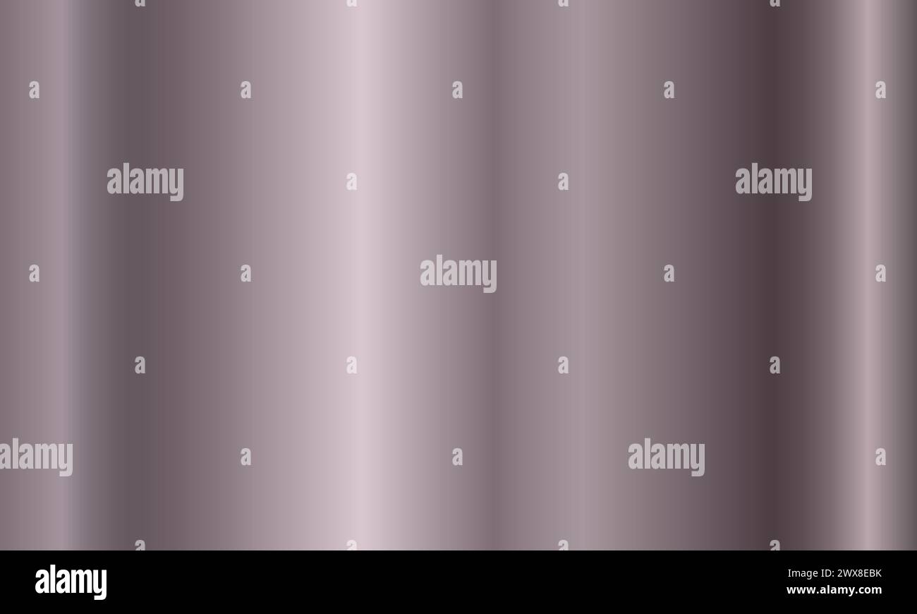 The metallic gradient background is dark purple. A plate with a foil ...