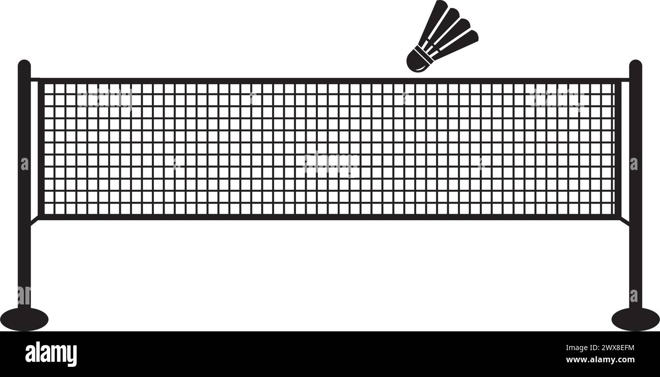 Vintage badminton player Cut Out Stock Images & Pictures - Alamy