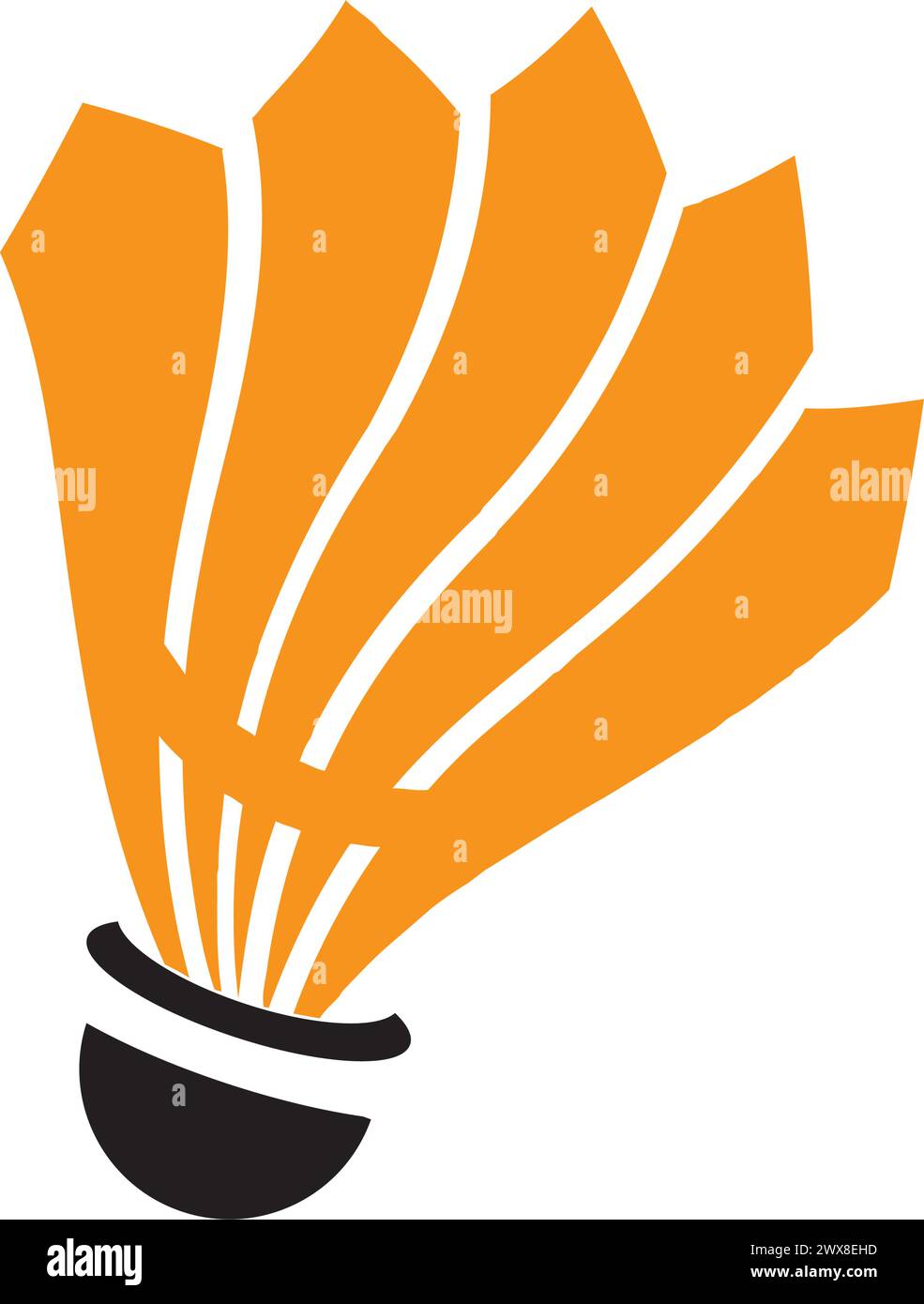 Vintage badminton racket Stock Vector Images - Alamy