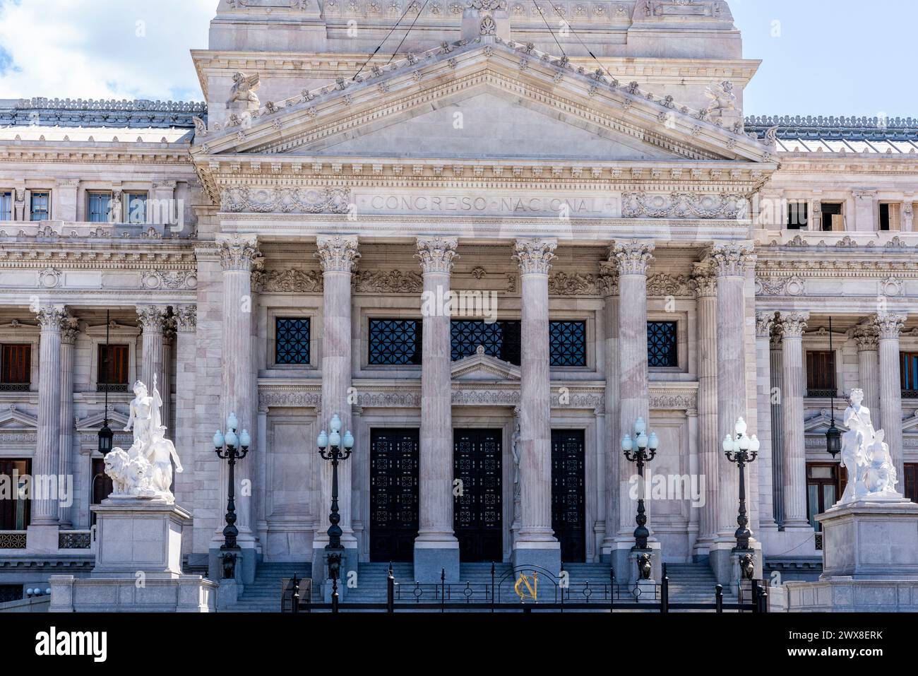 The Palace of The Congress of The Argentine Nation (congreso nacional ...