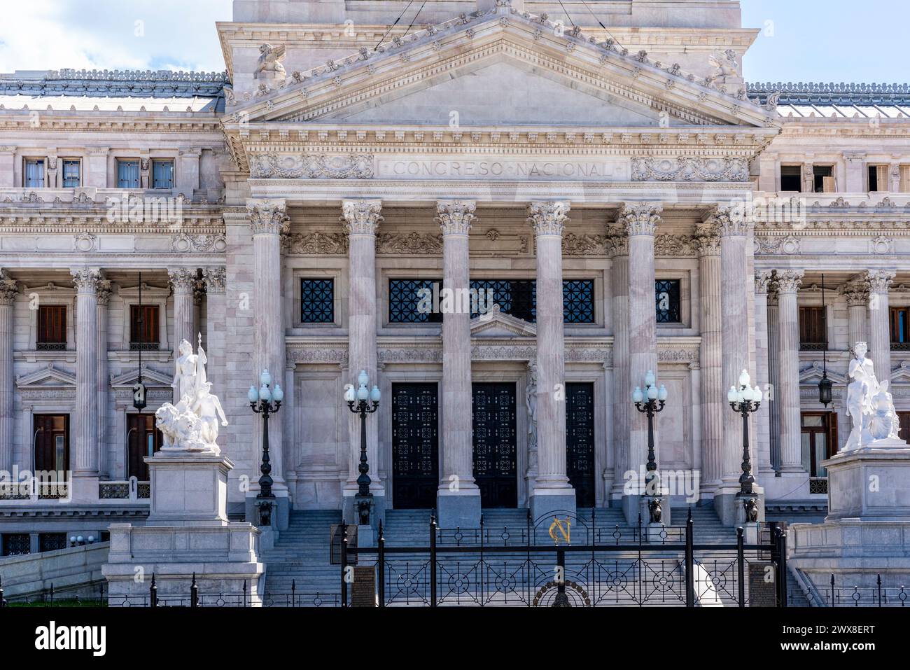 The Palace of The Congress of The Argentine Nation (congreso nacional ...