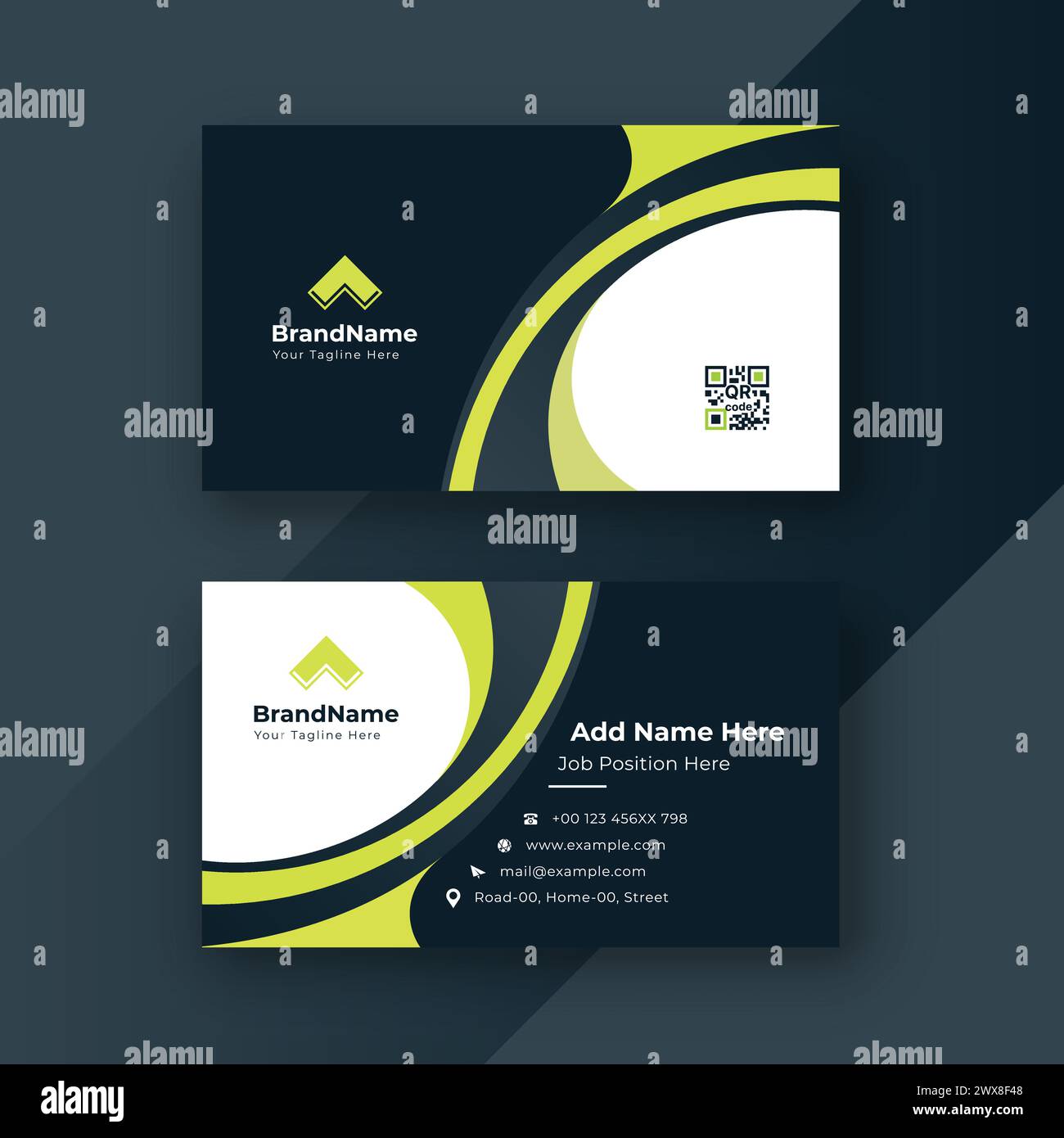 Editable visiting card hi-res stock photography and images - Alamy