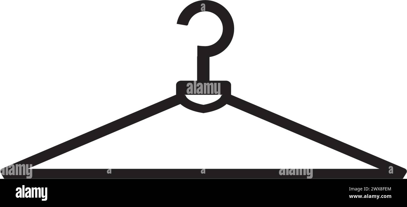 Hangers icon logo, vector design illustration Stock Vector Image & Art ...