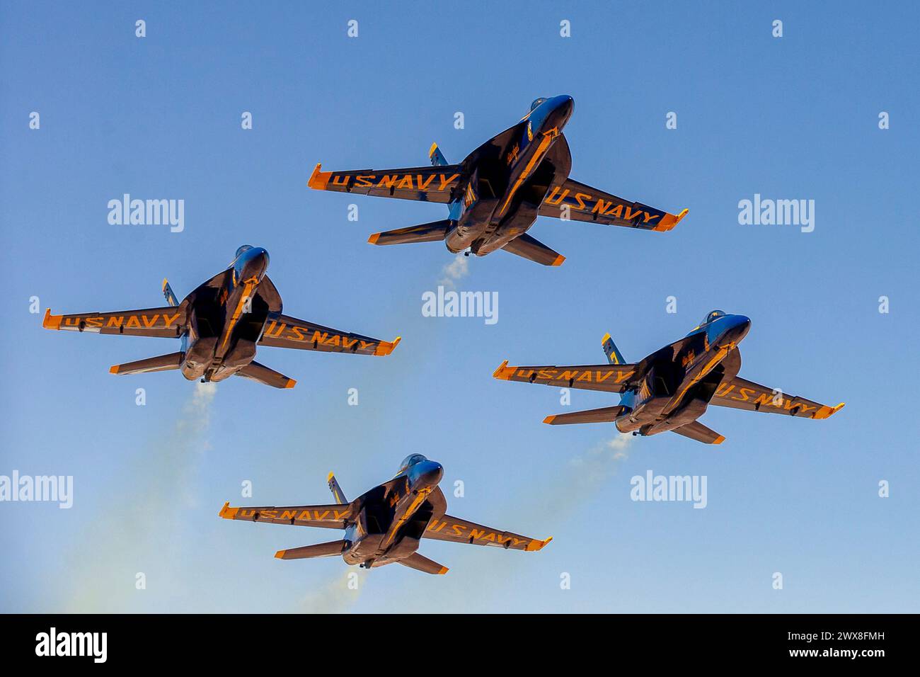 High Flying Maneuvers. 01st Mar, 2024. CA: Blue Angels rehearse ...