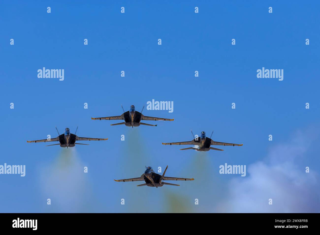 High Flying Maneuvers. 01st Mar, 2024. CA: Blue Angels rehearse ...