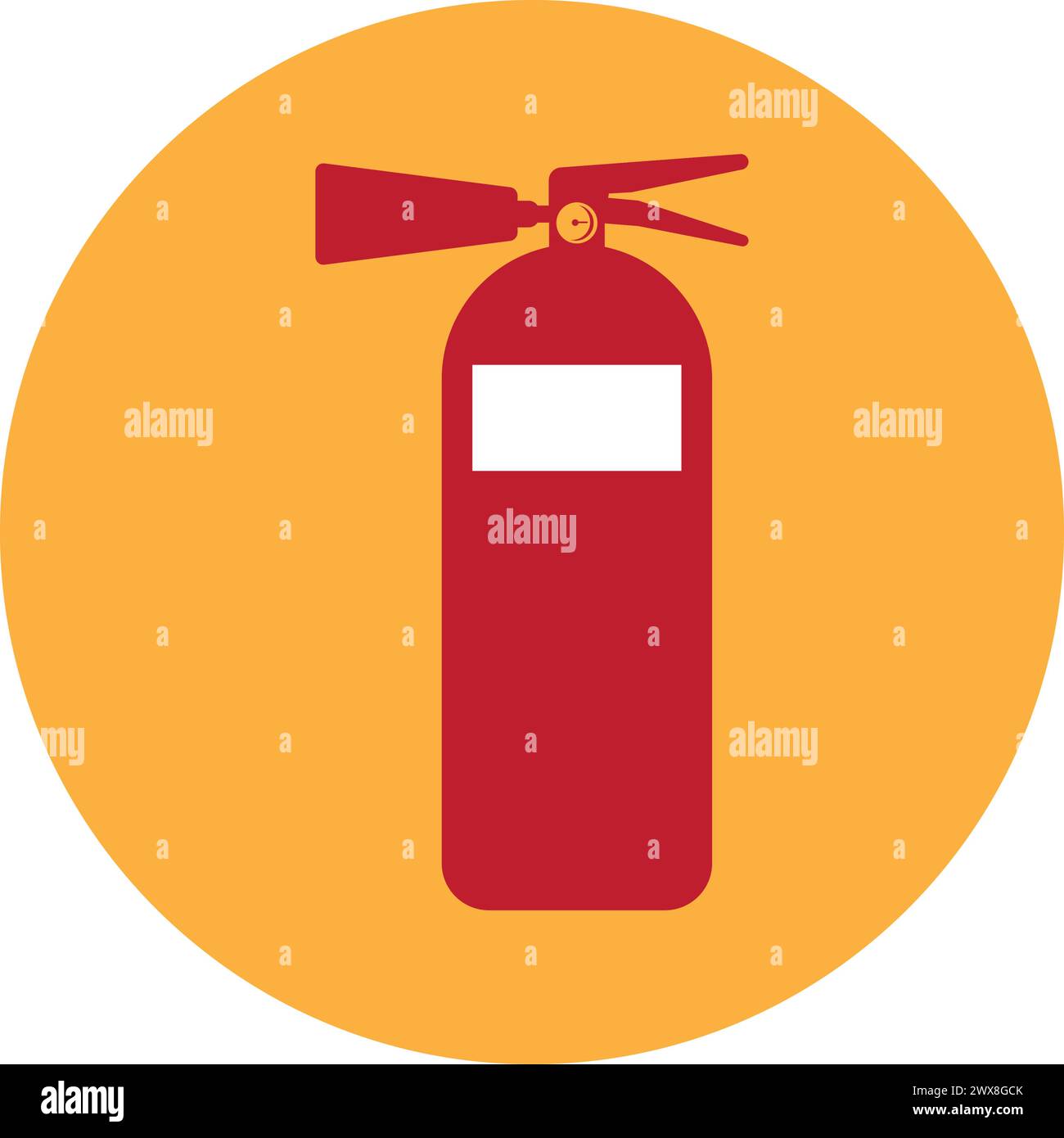 fire extinguisher icon vector illustration symbol design Stock Vector ...