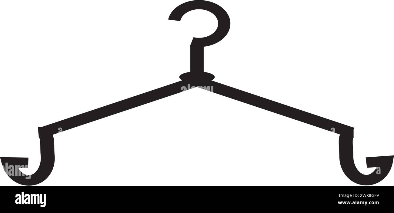 Hangers icon logo, vector design illustration Stock Vector Image & Art ...