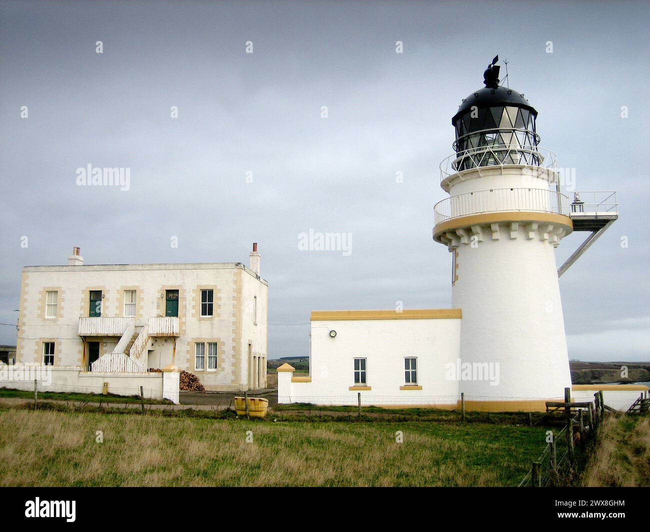 Tod Head Lighthouse, Aberdeenshire Stock Photo - Alamy