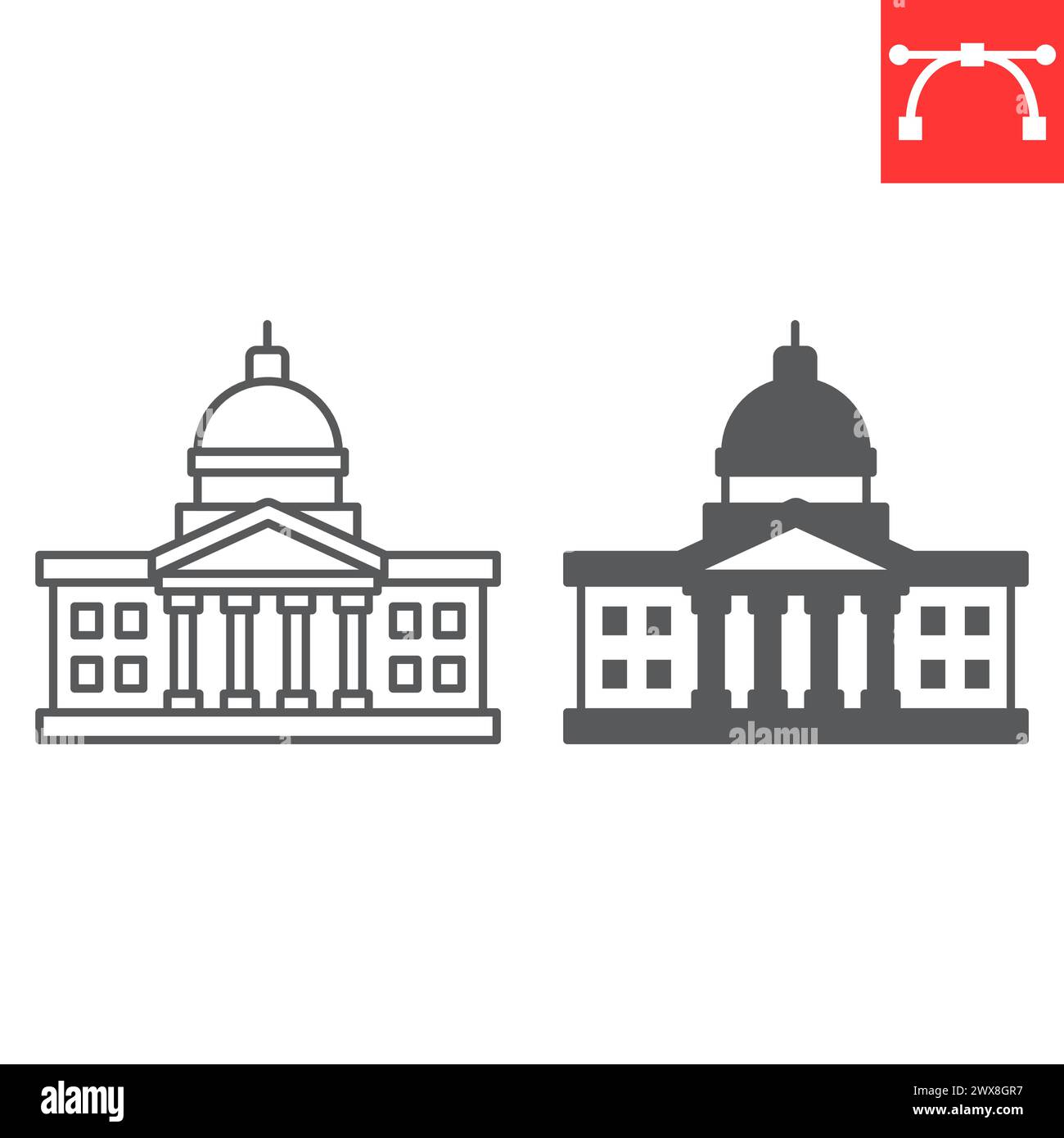 Us capitol construction Stock Vector Images - Alamy