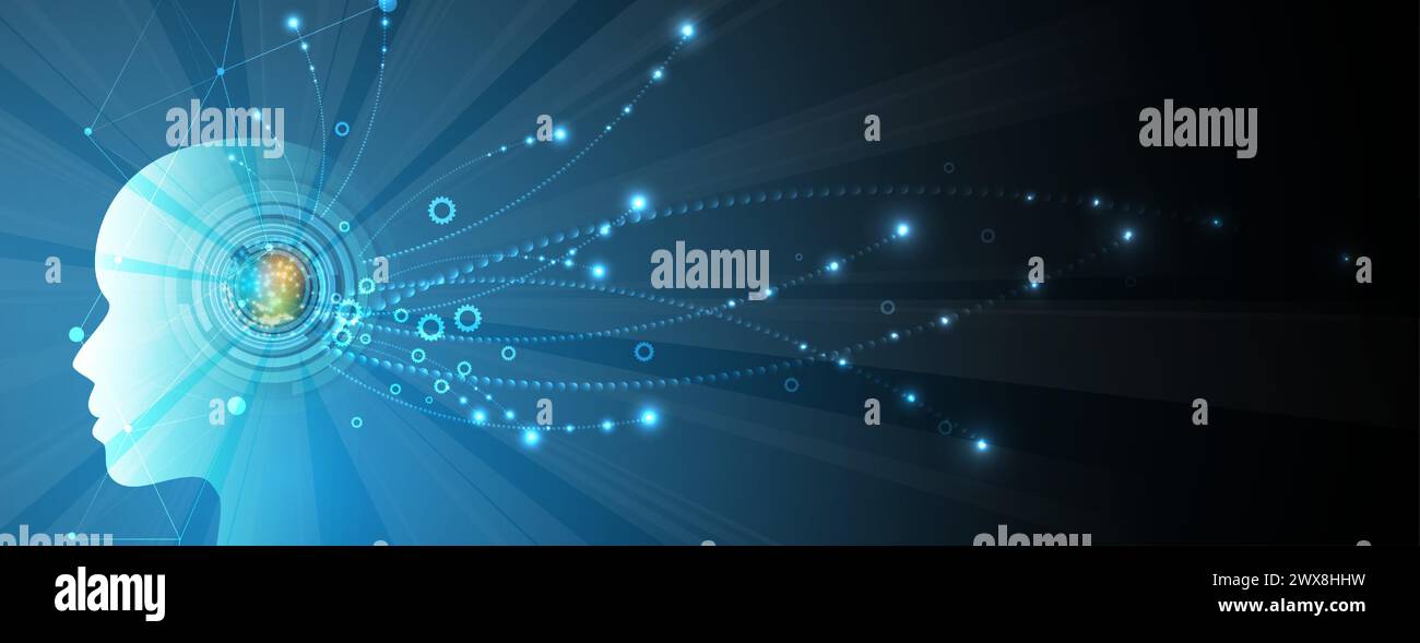 Abstract Artificial intelligence. Cloud computing. Machine learning ...