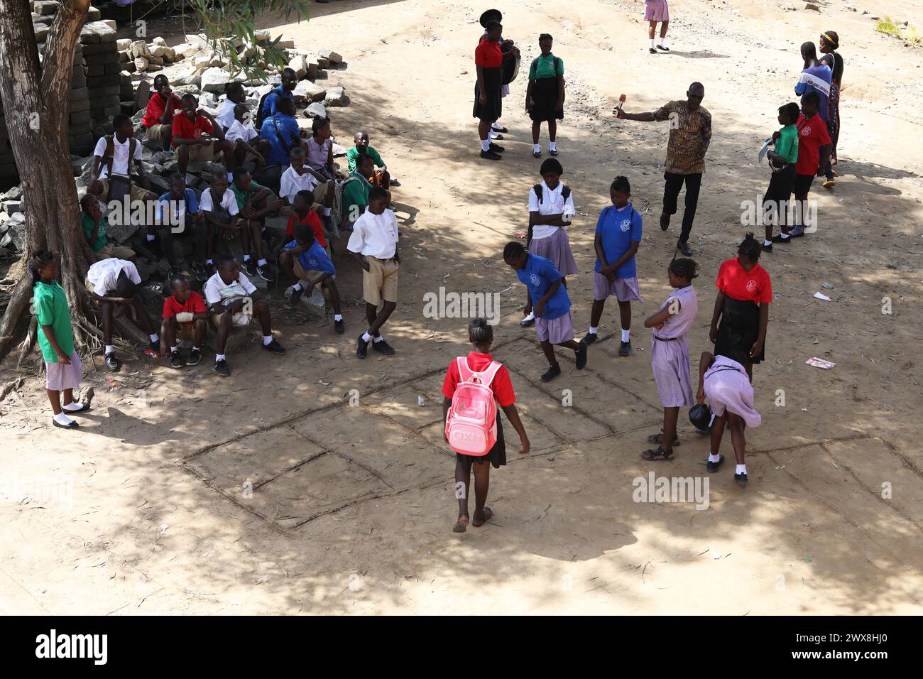 African driving school learning hi-res stock photography and images - Alamy