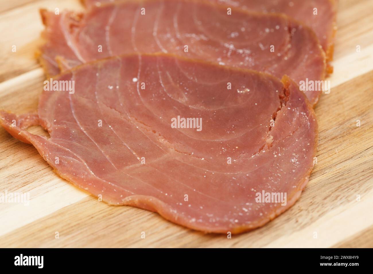 Cold smoked tuna fillet hi-res stock photography and images - Alamy