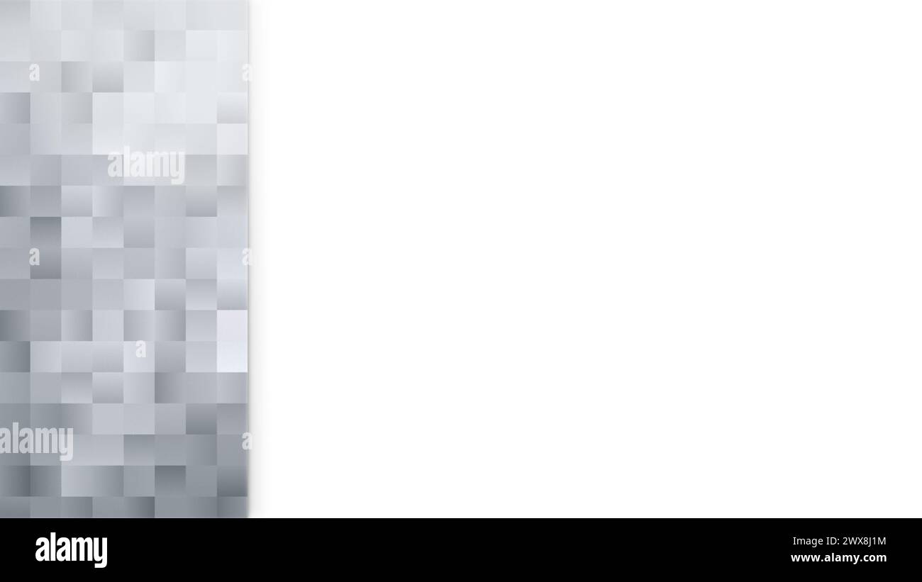 Pattern of light gray and grey evenly spaced squares with color ...