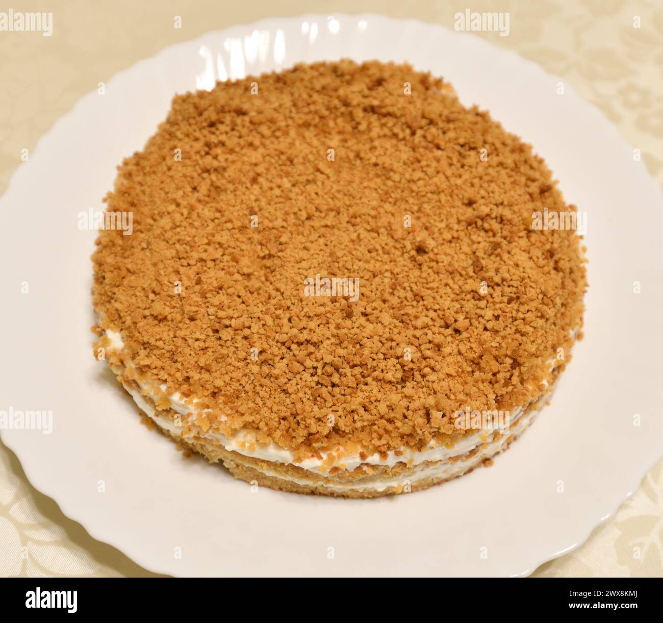 Cake puff pastry sour hi-res stock photography and images - Alamy