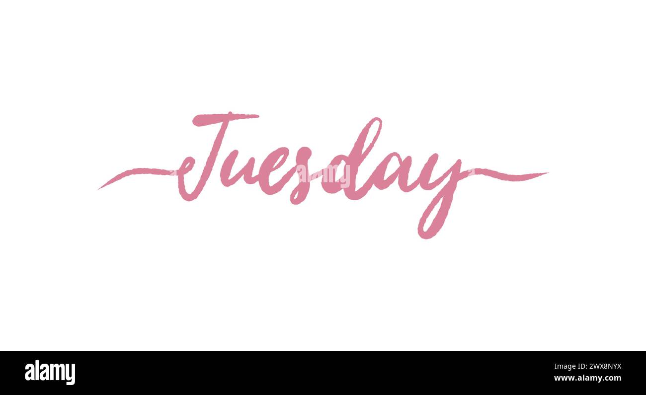 Tuesday morning Stock Vector Images - Alamy