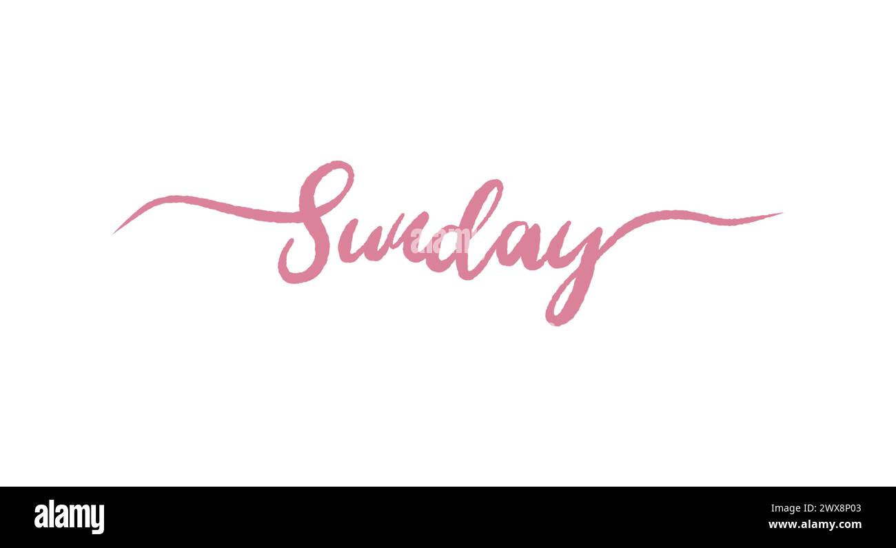 Joy sunday wednesday Stock Vector Images - Alamy