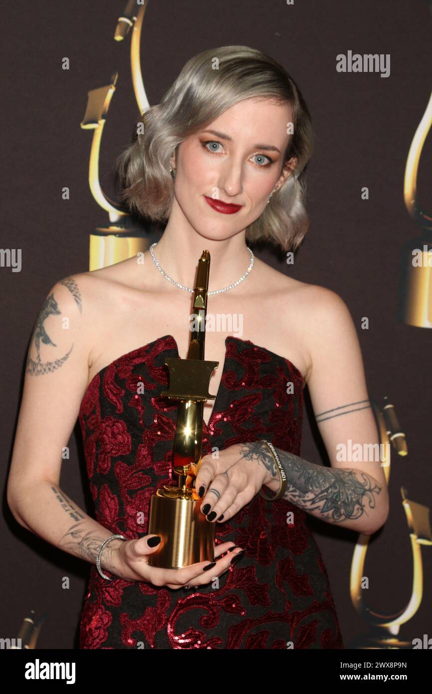 December 9, 2023, Beverly Hills, Ca, USA: Elsa Levytsky at the 10th ...