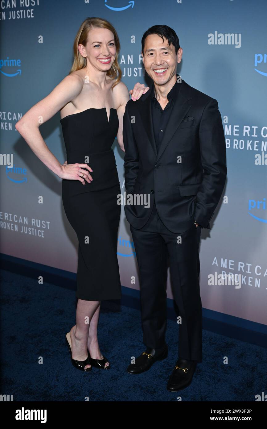 Sara Lindsey and Rob Yang Stock Photo - Alamy