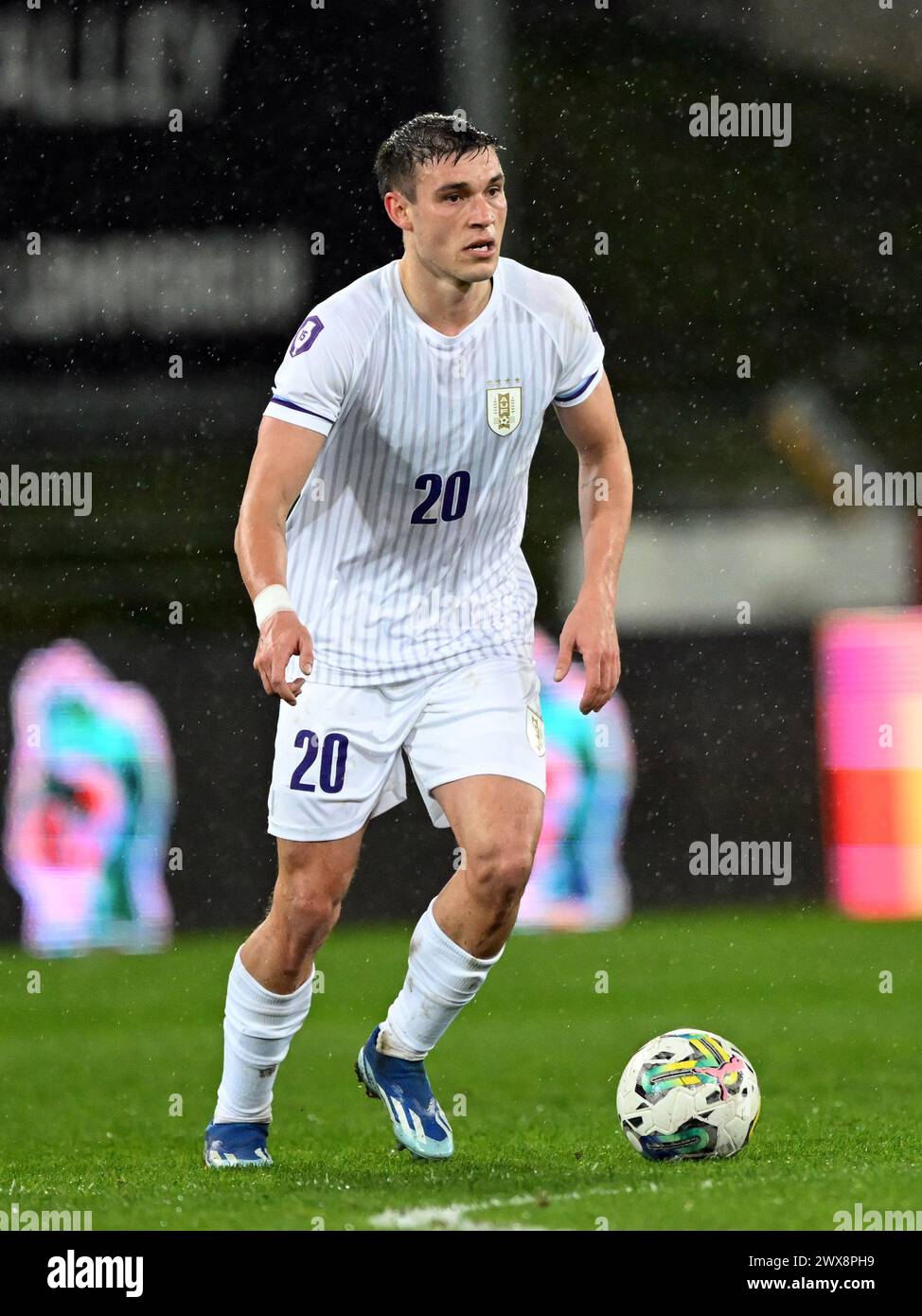 LENS - Manuel Ugarte of Uruguay during the friendly Interland match ...