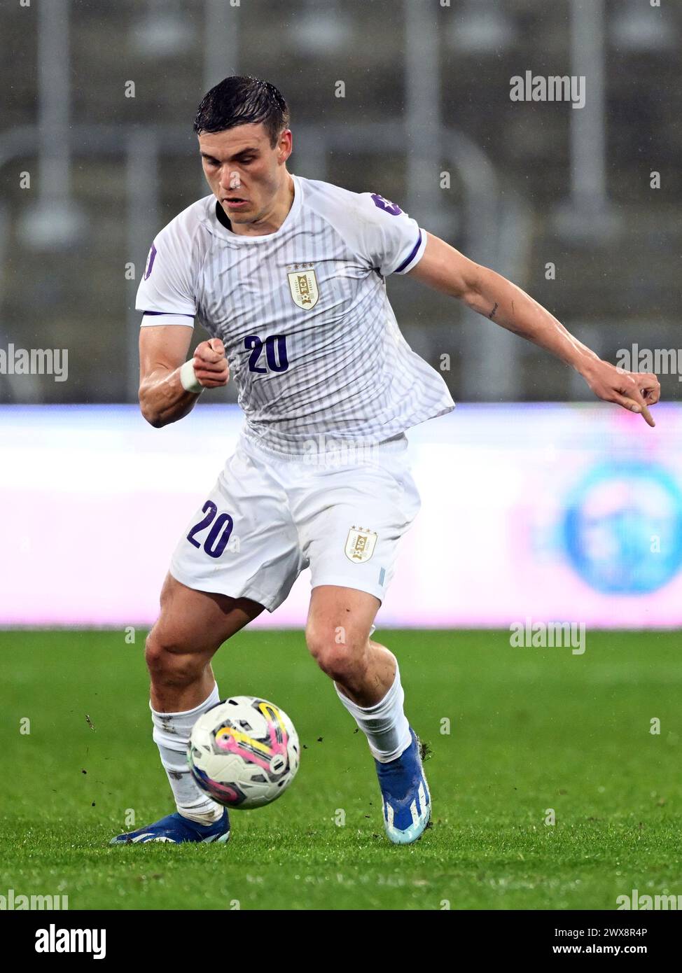 LENS - Manuel Ugarte of Uruguay during the friendly Interland match ...
