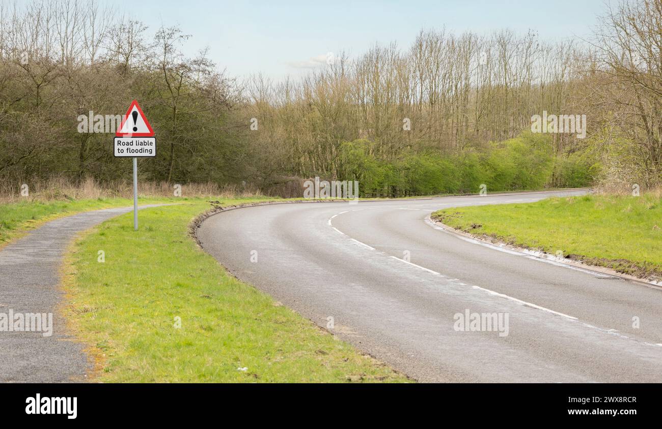 Liable to flooding sign hi-res stock photography and images - Alamy