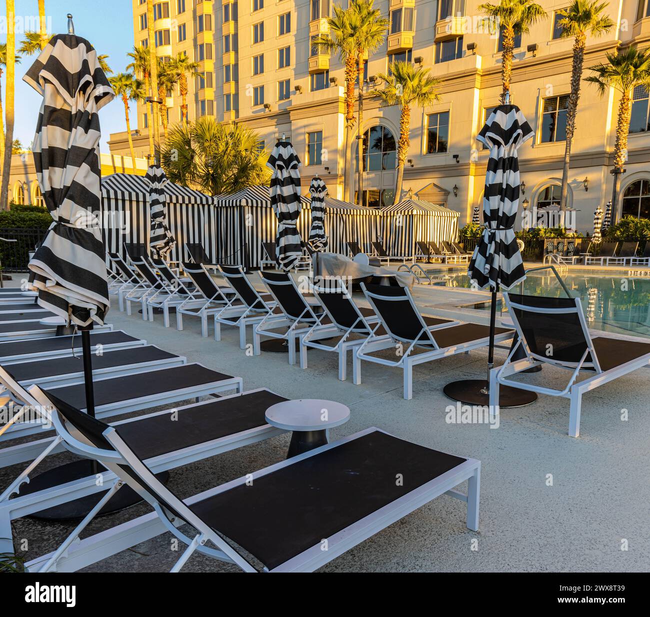 Stylish Setting at Resort Swimming Pool on Hutchinson Island, Savannah ...