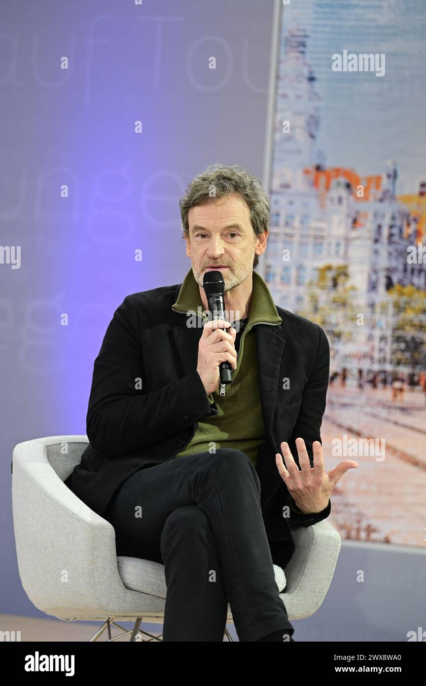 Jörg Hartmann im Gespräch zu seinem Buch 'Der Lärm des Lebens' auf der ...