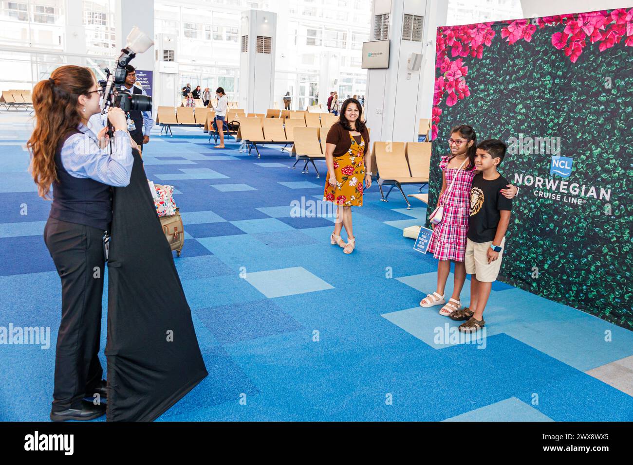 Miami Florida,PortMiami Port of Miami,Norwegian Cruise Line Terminal B ...