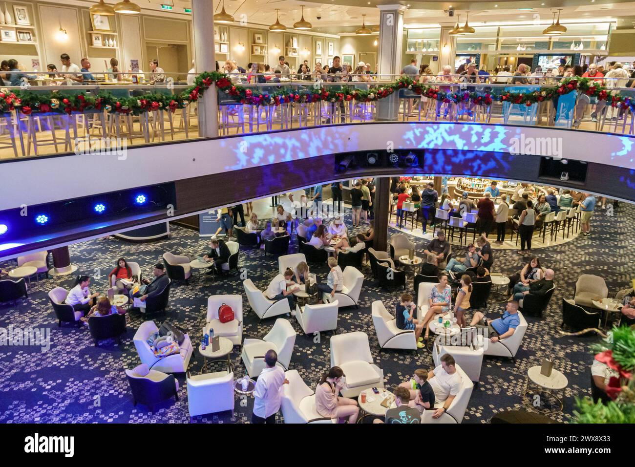 Miami Florida,PortMiami Port of Miami,onboard inside interior,Norwegian ...