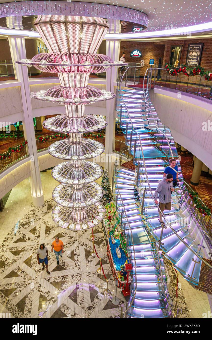 Miami Florida,PortMiami Port of Miami,onboard inside interior,Norwegian ...