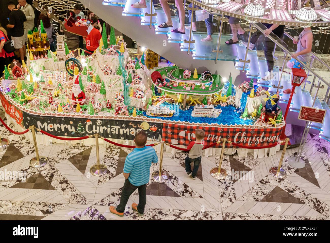 Miami Florida,PortMiami Port of Miami,onboard inside interior,Norwegian ...