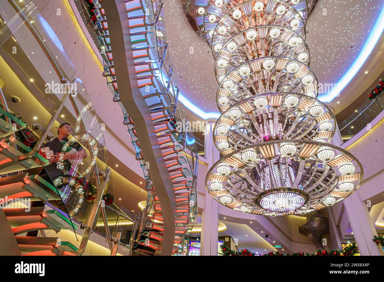 Miami Florida,PortMiami Port of Miami,onboard inside interior,Norwegian ...