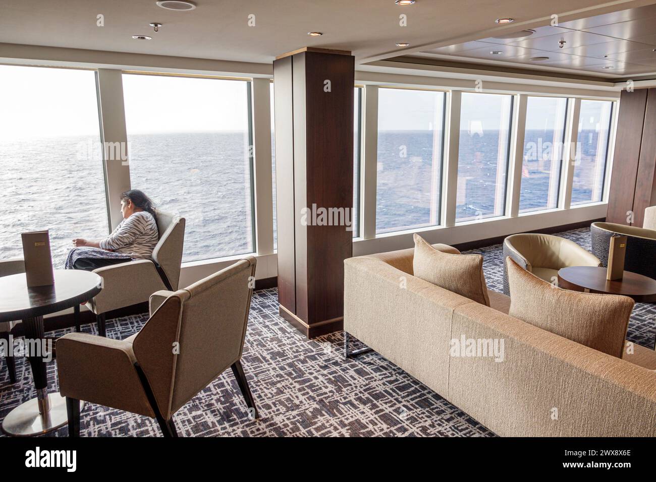 Miami Florida,PortMiami Port of Miami,onboard inside interior,Norwegian ...