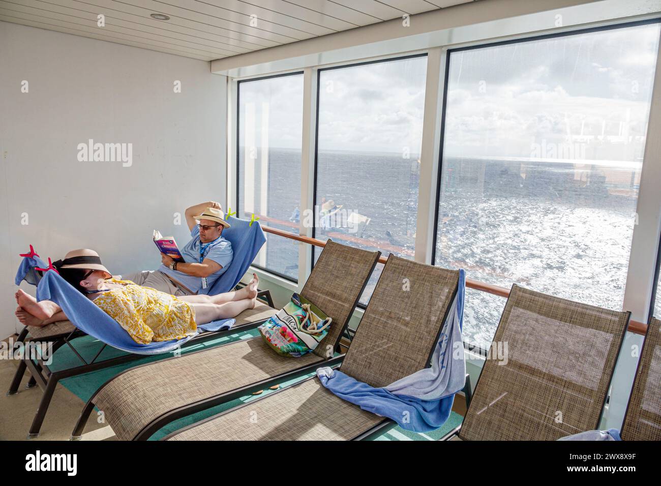 Miami Florida,PortMiami Port of Miami,onboard inside interior,Norwegian ...