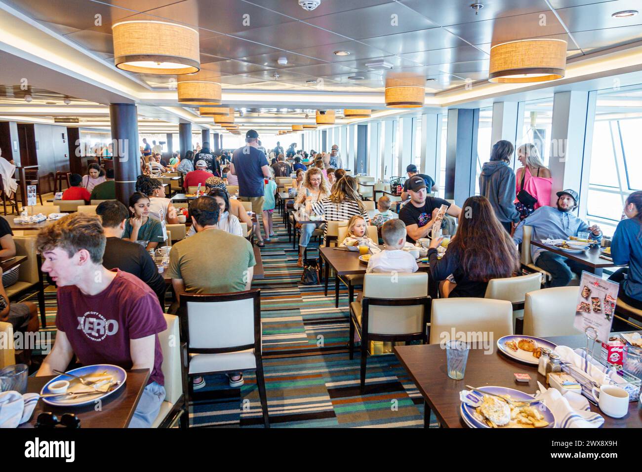 Miami Florida,PortMiami Port of Miami,onboard inside interior,Norwegian ...