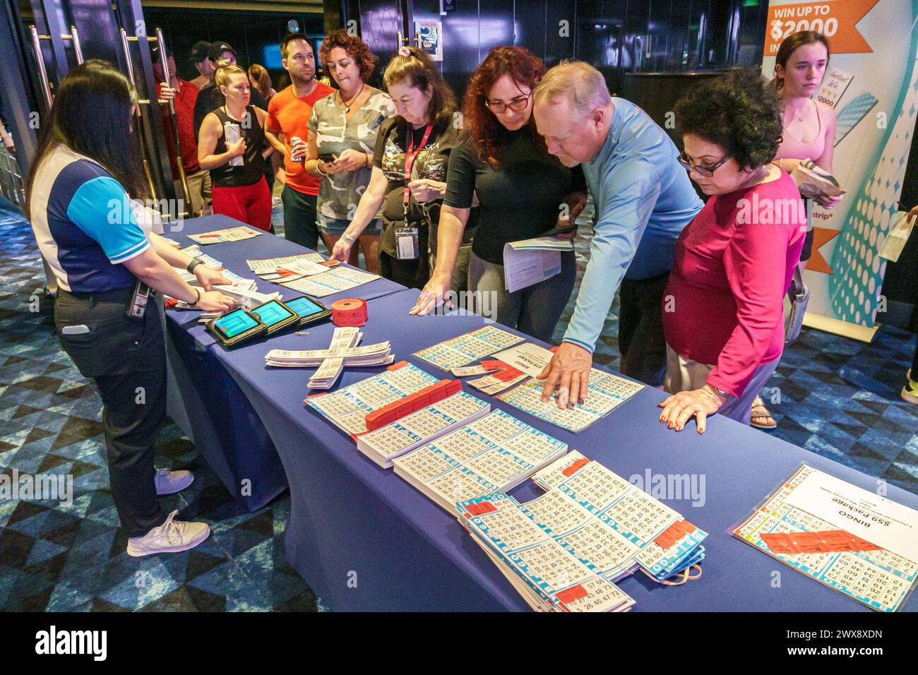 Miami Florida,PortMiami Port of Miami,onboard inside interior,Norwegian ...