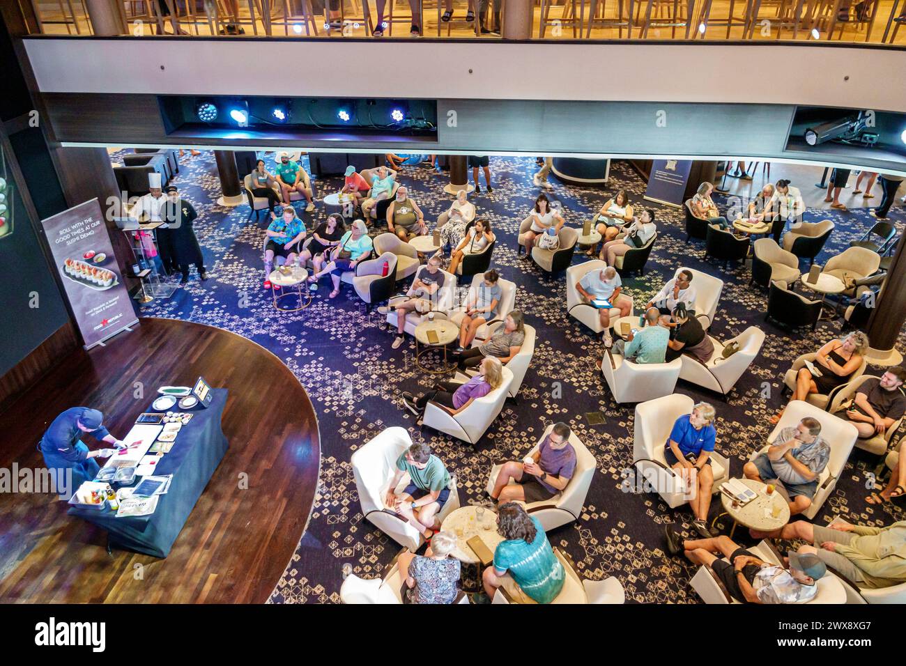 Miami Florida,PortMiami Port of Miami,onboard inside interior,Norwegian ...