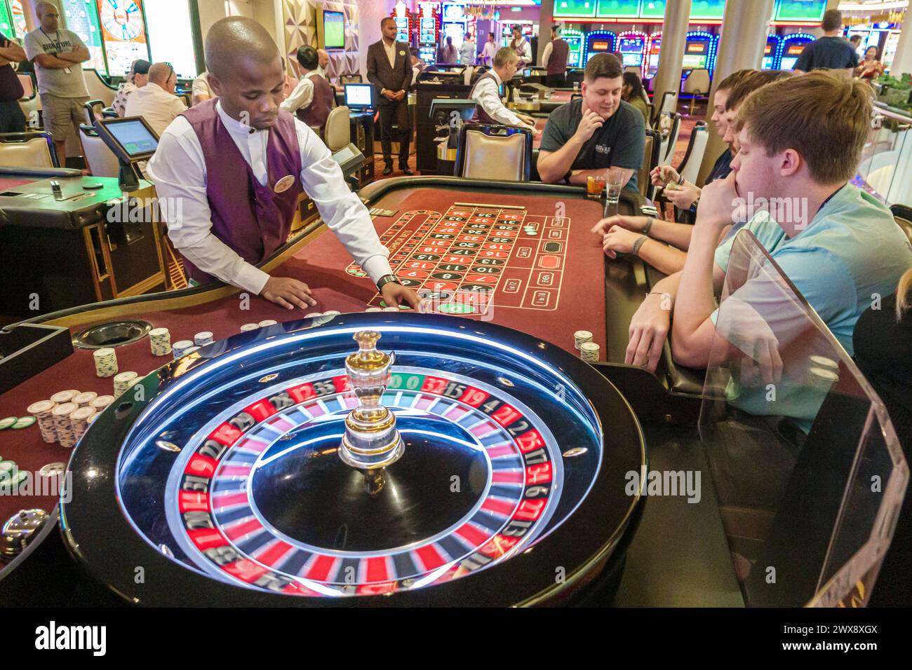 Miami Florida,PortMiami Port of Miami,onboard inside interior,Norwegian ...