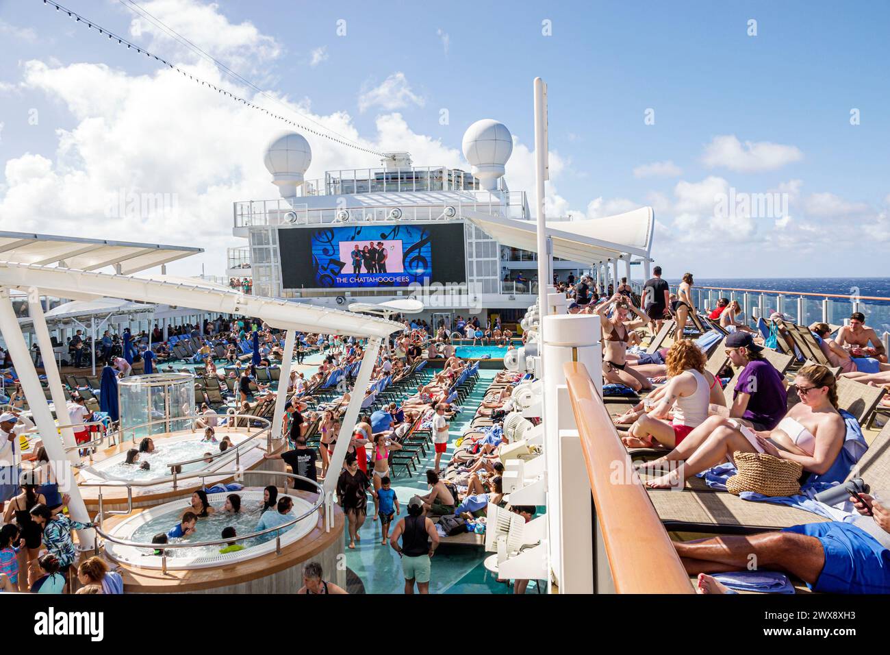 Miami Florida,PortMiami Port of Miami,onboard inside interior,Norwegian ...