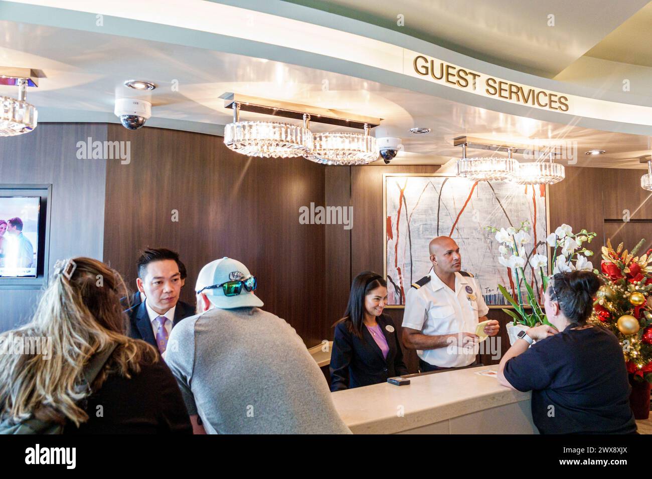 Miami Florida,PortMiami Port of Miami,onboard inside interior,Norwegian ...