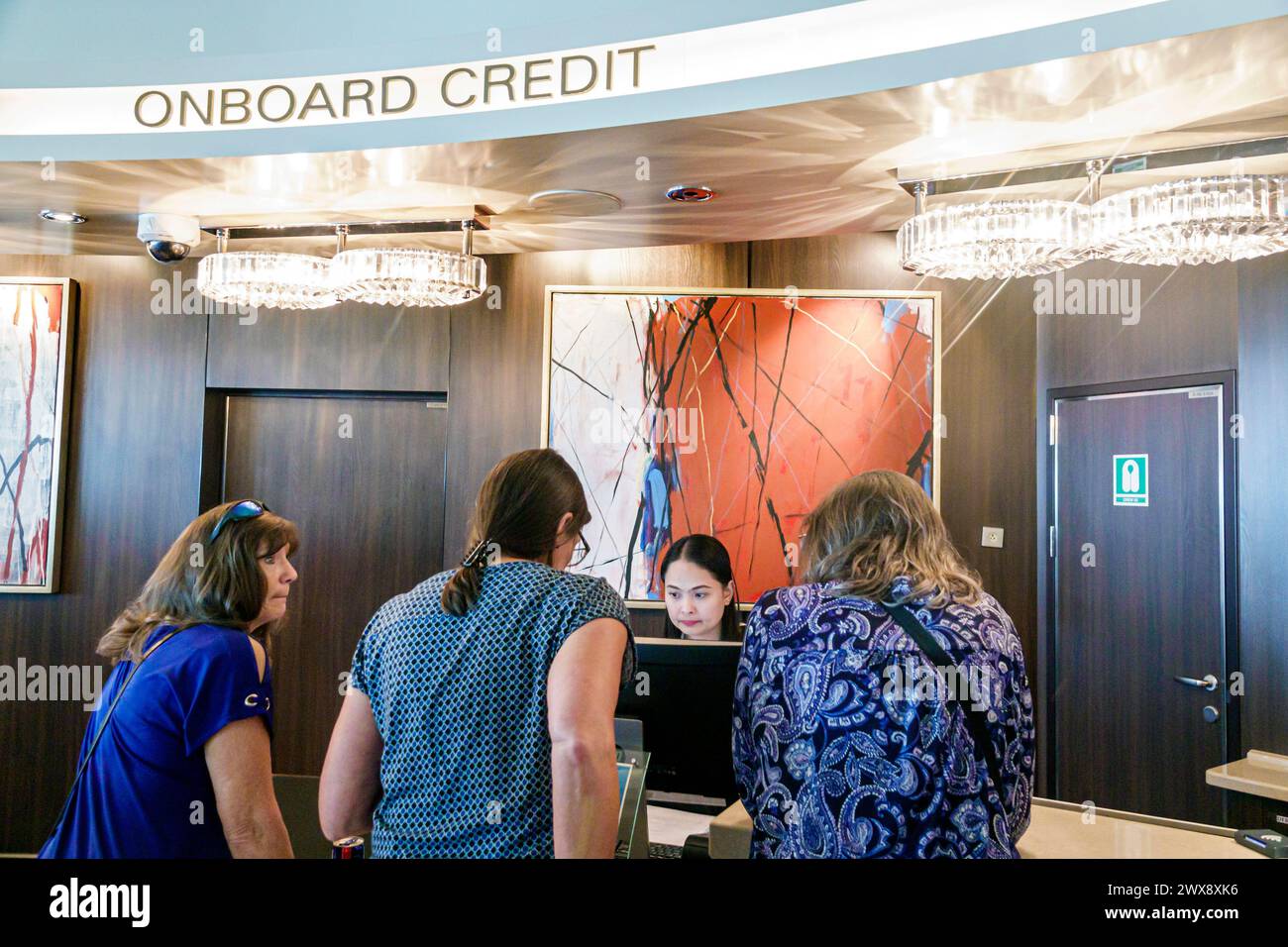 Miami Florida,PortMiami Port of Miami,onboard inside interior,Norwegian ...