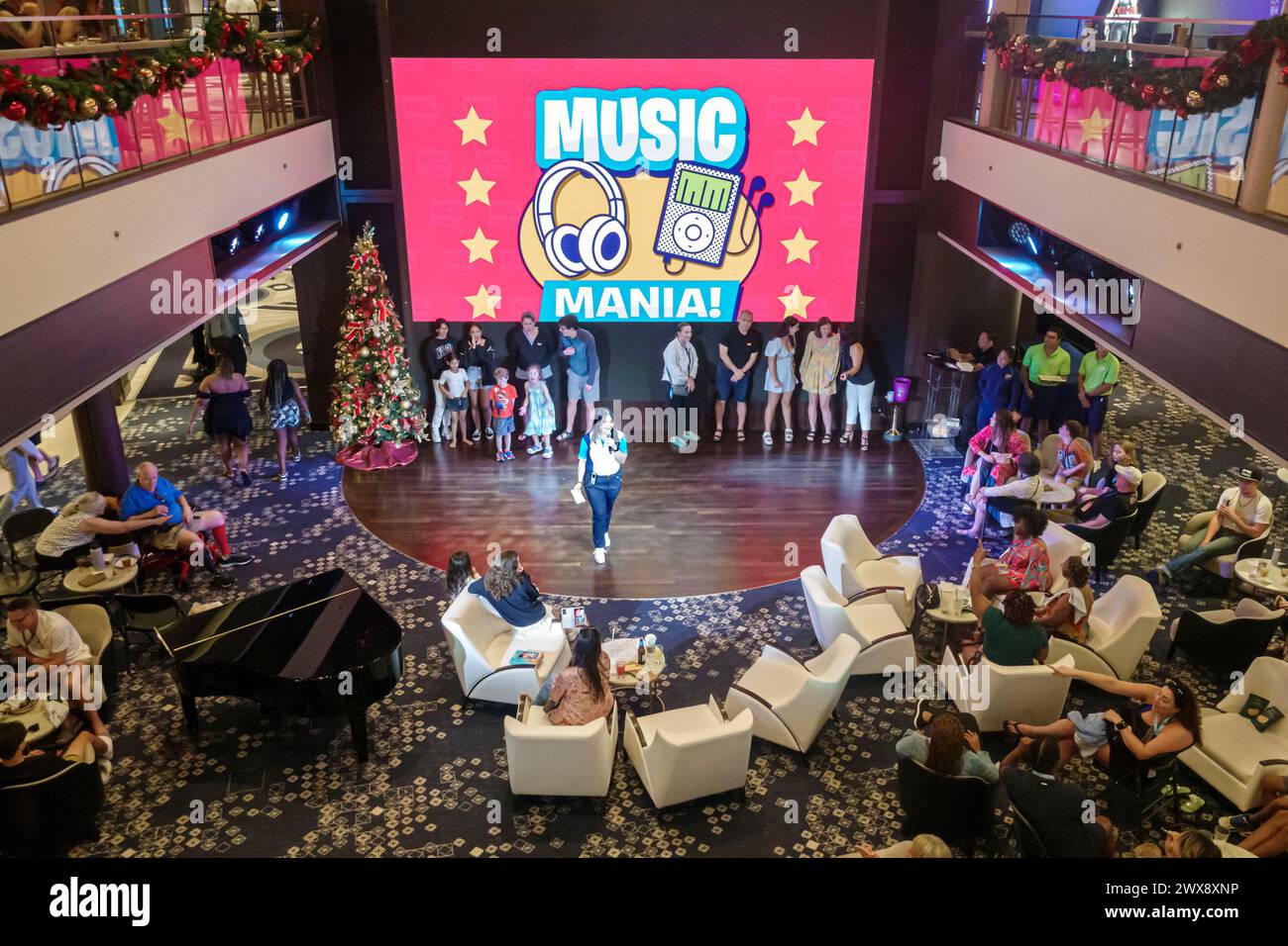 Miami Florida,PortMiami Port of Miami,onboard inside interior,Norwegian ...