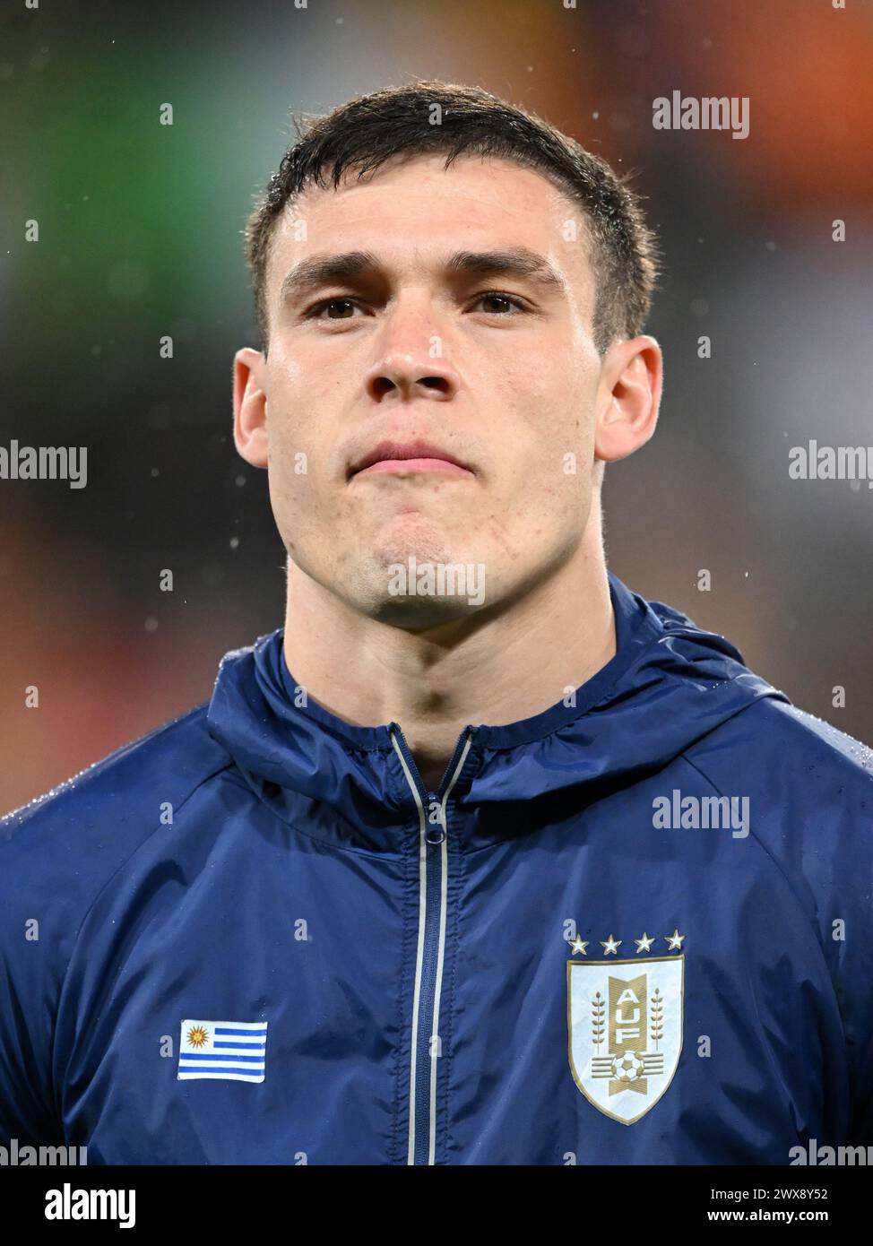 LENS - Manuel Ugarte of Uruguay during the friendly Interland match ...
